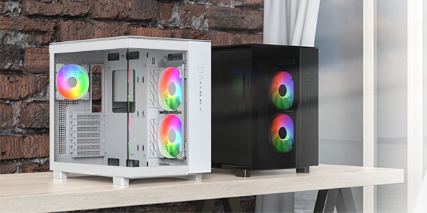 MONTECH KING 65 PRO ATX Mid Tower Gaming PC Case, Dual Chamber, High Airflow Mesh Panels ...